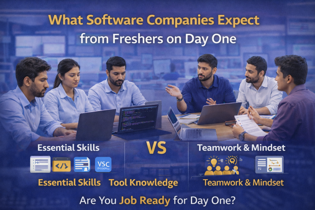 What Software Companies Expect from Freshers on Day One