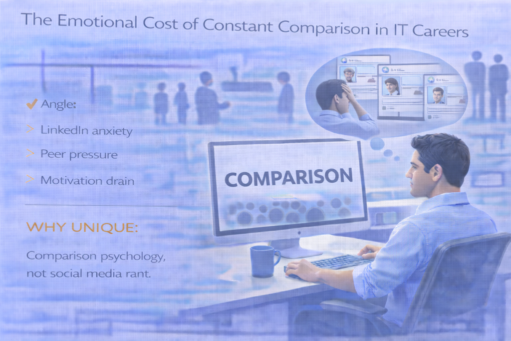 The Emotional Cost of Constant Comparison in IT Careers | Career Psychology