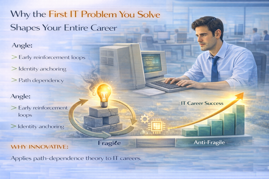 Why the First IT Problem Shapes Your IT Career