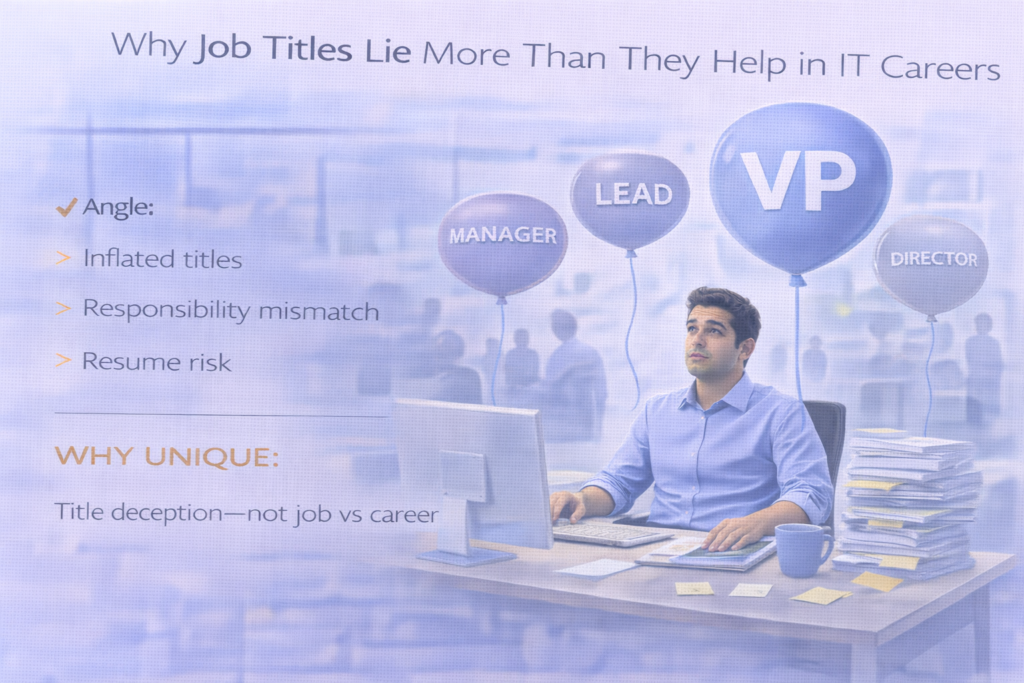 Why Job Titles Lie More Than They Help in IT Career