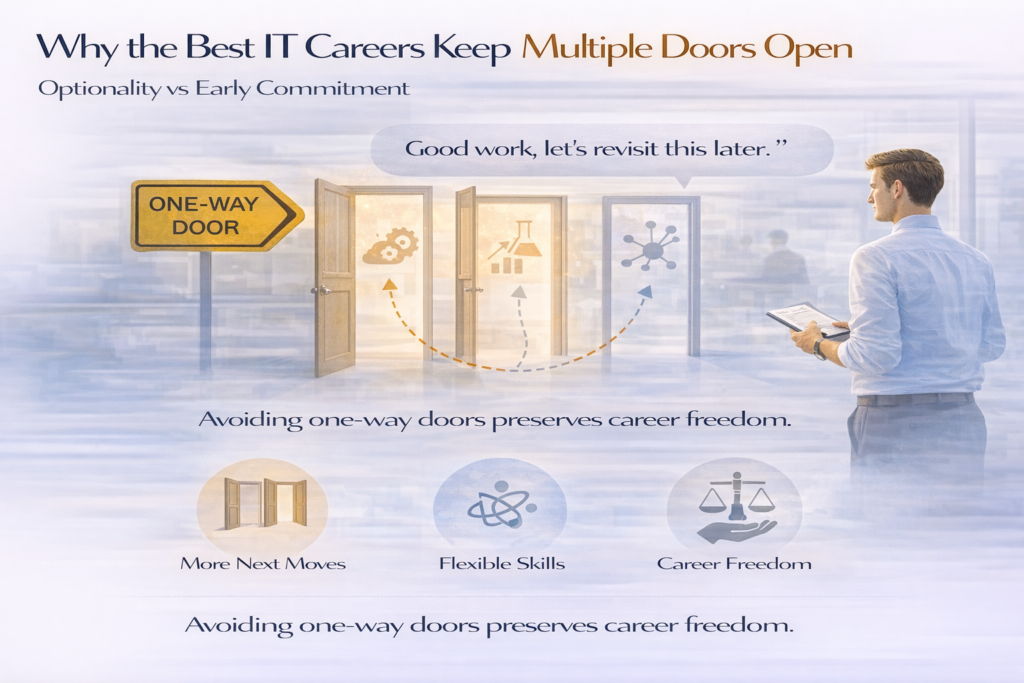 Why the Best IT Careers Keep Multiple Doors Open